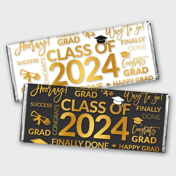 Graduation Candy Labels - Etsy