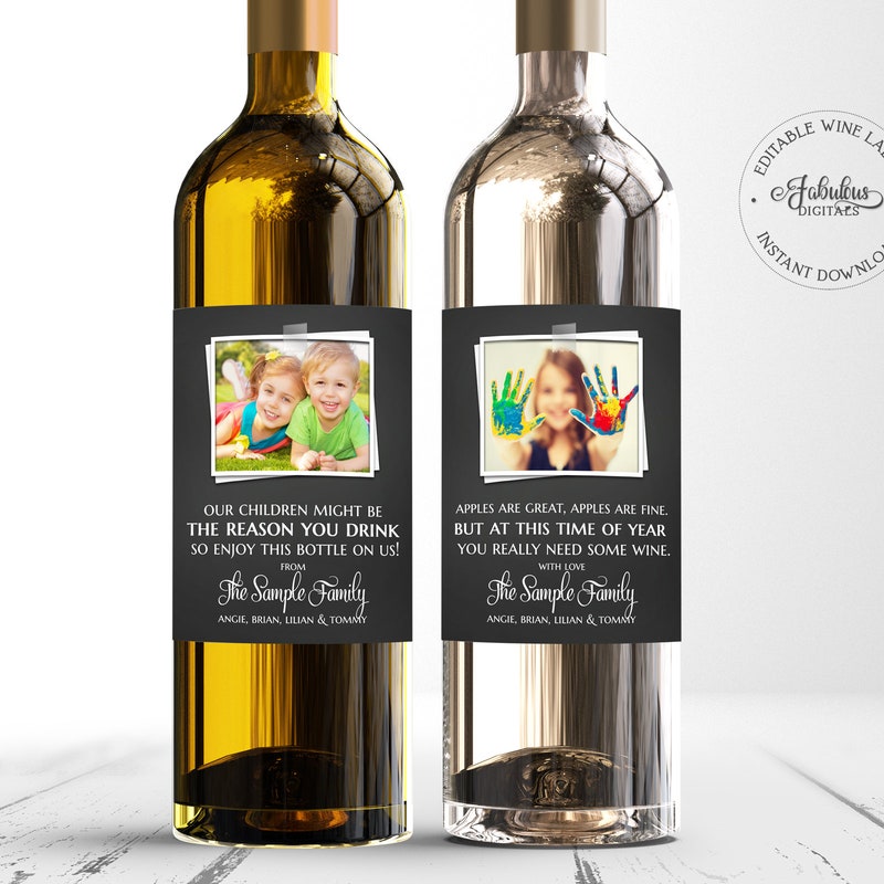 Chalkboard Wine - Etsy