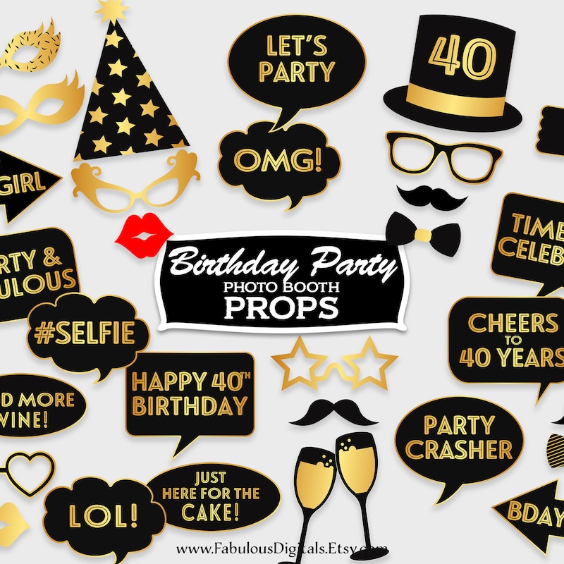 Party Props - Etsy