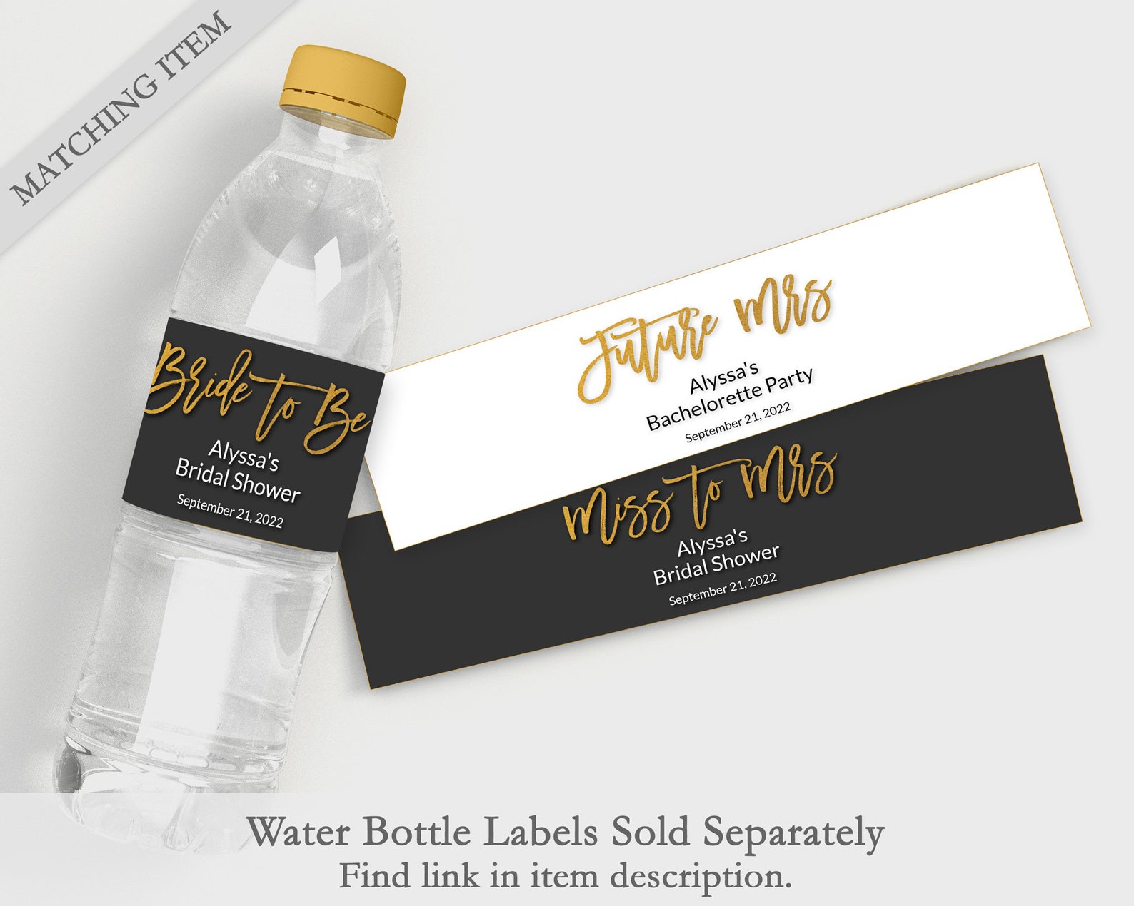 I Said Yes to the Dress Champagne Labels Wedding Dress - Etsy