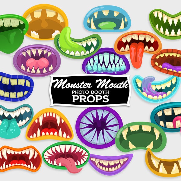 Monster Photo Booth - Etsy