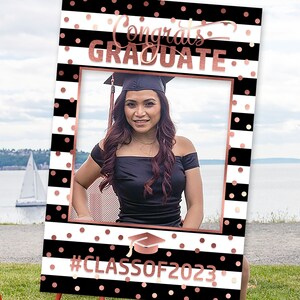 Printable Graduation Photo Booth Frame Class of 2023 / - Etsy