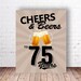 Graduation Cards and Gifts Sign, Black & Gold Foil Printable Party ...