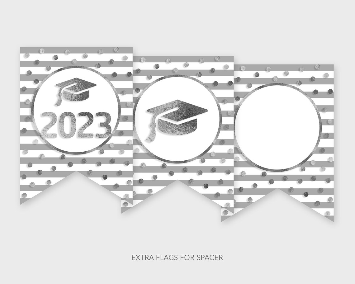 Congrats Graduate Printable Banner Class of 2023 - Etsy