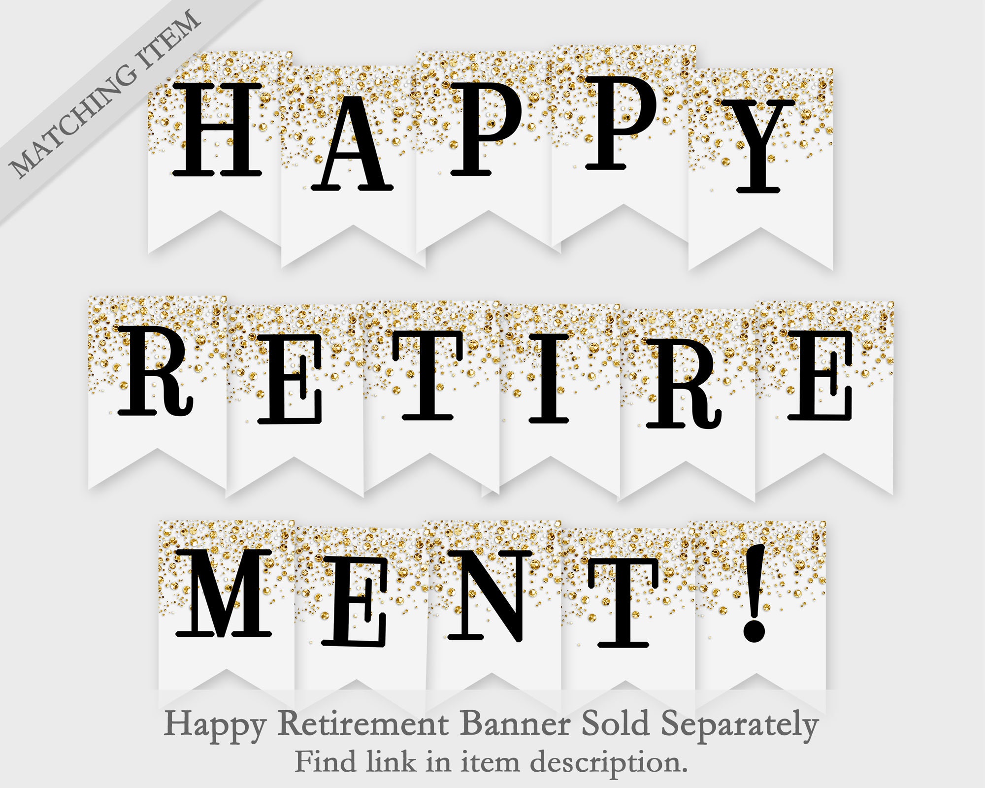 Happy Retirement Banner Template