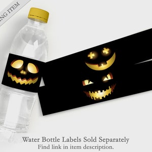 Printable Halloween Candy Bar Wrapper, Happy Halloween Mini Chocolate ...