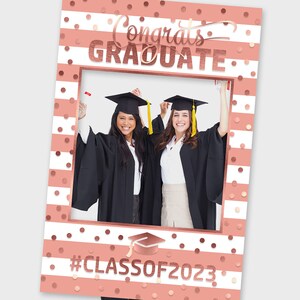 Printable Graduation Photo Booth Frame Class of 2023 / - Etsy