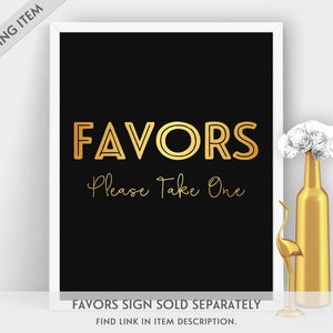 Photo Booth Party Sign Black & Gold Printable Party - Etsy
