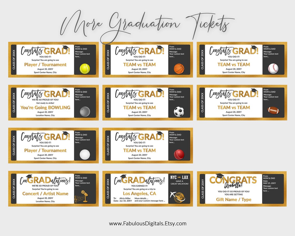 Graduation Champagne Bottle Labels, Class of 2026, Black-white & Gold ...