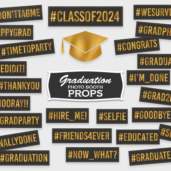Graduation Hashtag - Etsy
