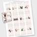 Rudolph the Red Nose Reindeer Mini Candy Wrappers - Christmas Mini ...
