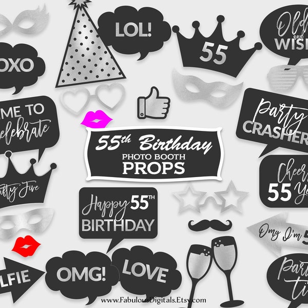 Birthday Party Props - Etsy