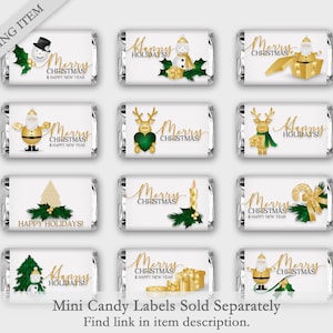 Rudolph the Red Nose Reindeer Mini Candy Wrappers Christmas - Etsy