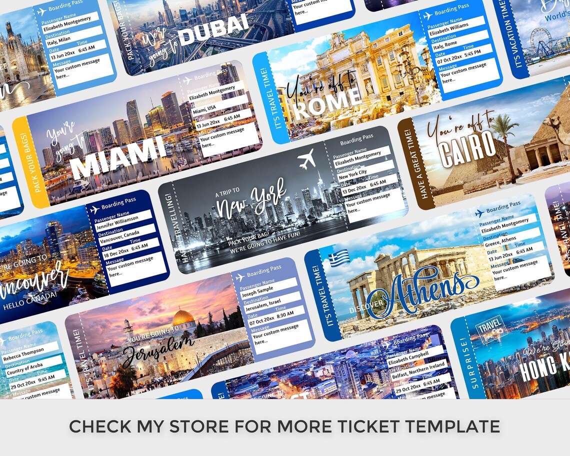 Montreal Travel Ticket, Montreal Gift Ticket, Montreal Nightscape ...
