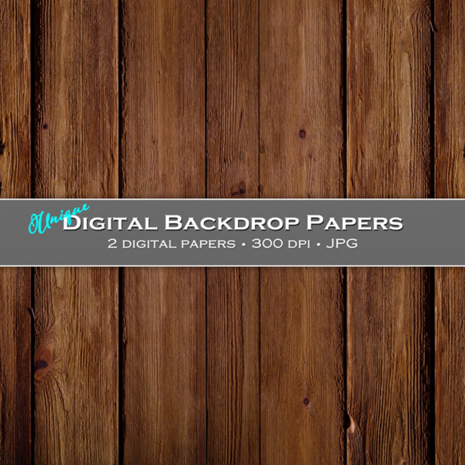 Dark Wooden Boards Digital Backdrops / Backgrounds 12x12 - Etsy