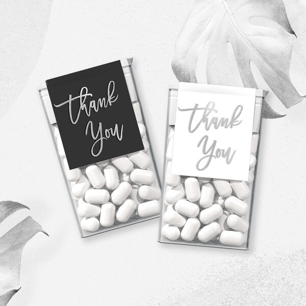 Tic Tac Label - Etsy