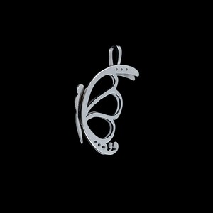 Double Wing Butterfly Necklace, Butterfly Jewellery, Butterfly Jewelry ...