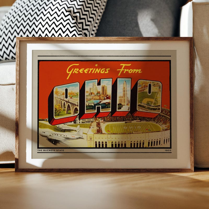 Ohio Postcards - Etsy