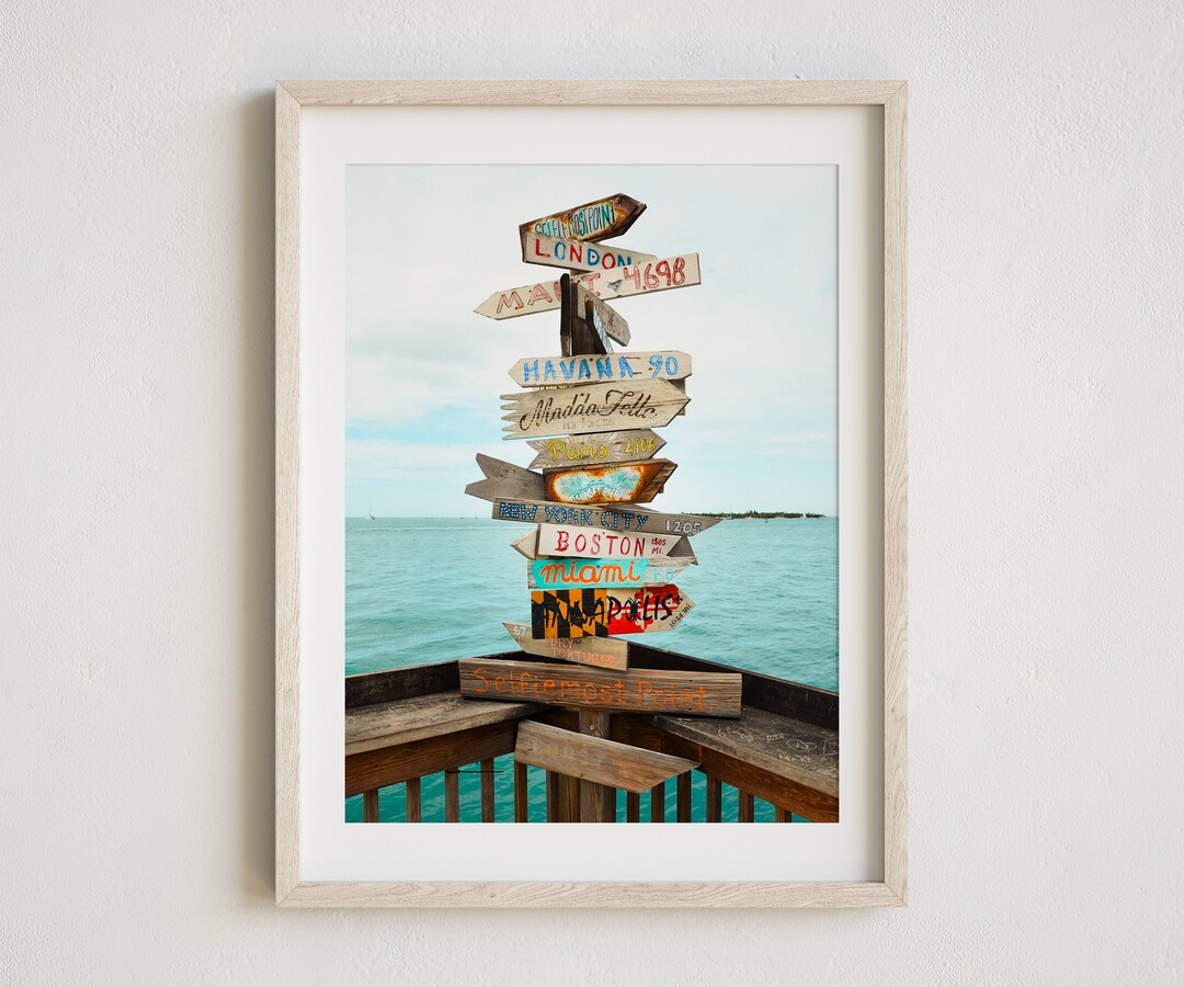 Key West Arrows, Key West Directional Sign, Key West Photography ...
