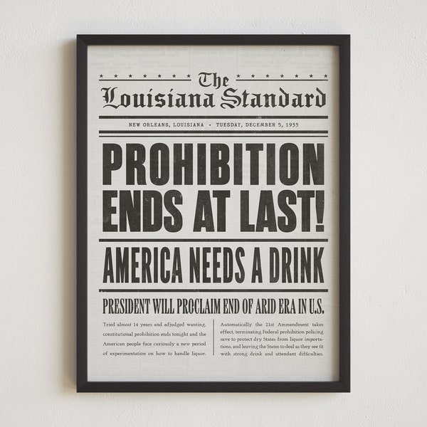 Prohibition - Etsy