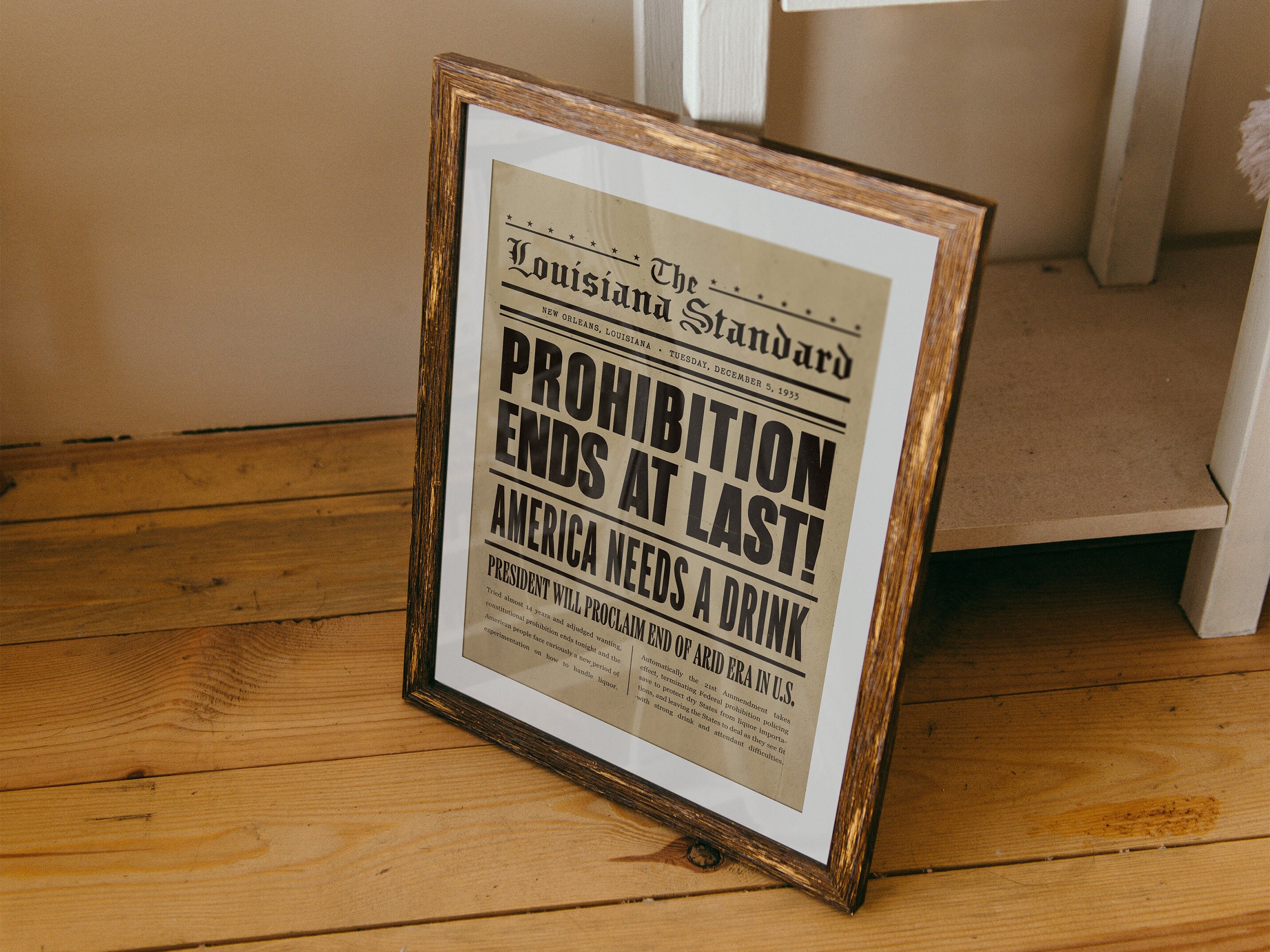 Prohibition Ends, Prohibition Poster sold by Inês Macedo | SKU 42133316 ...