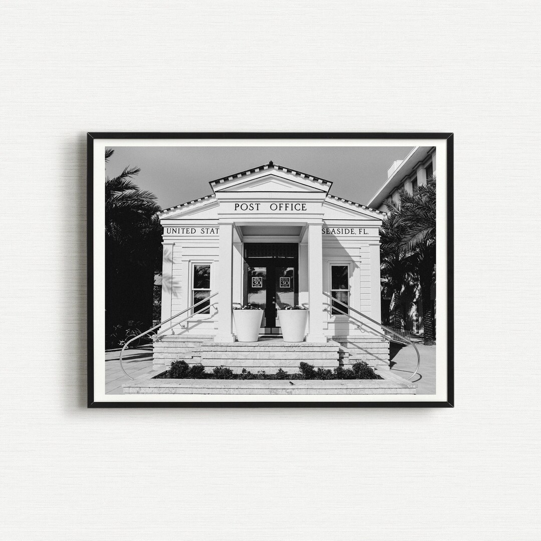 Seaside Post Office, Seaside Photo, 30A Photography, Seaside 30A ...