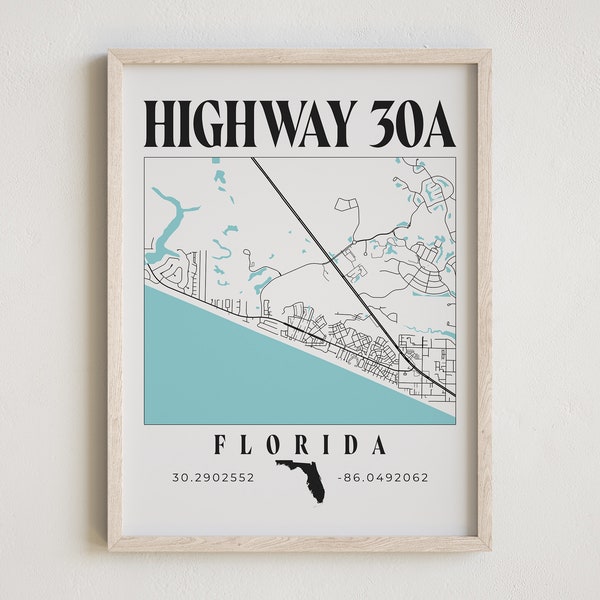 30a Beach Print - Etsy