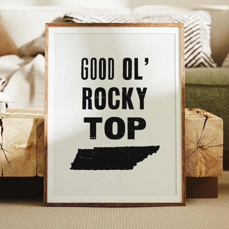 Rocky Top Wall Art - Etsy