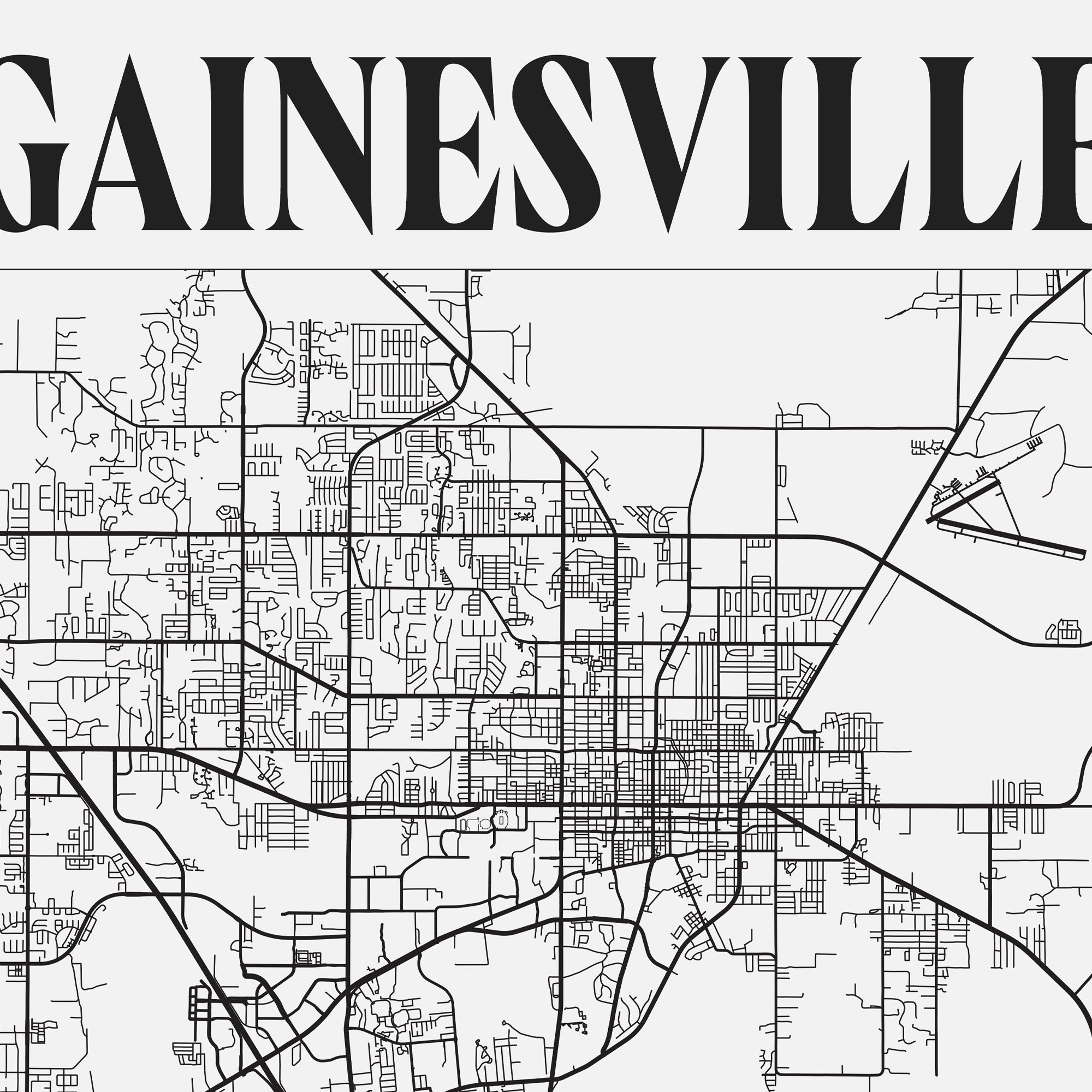 Gainesville Florida Map Gainesville, FL Violent Crime Rates And Maps