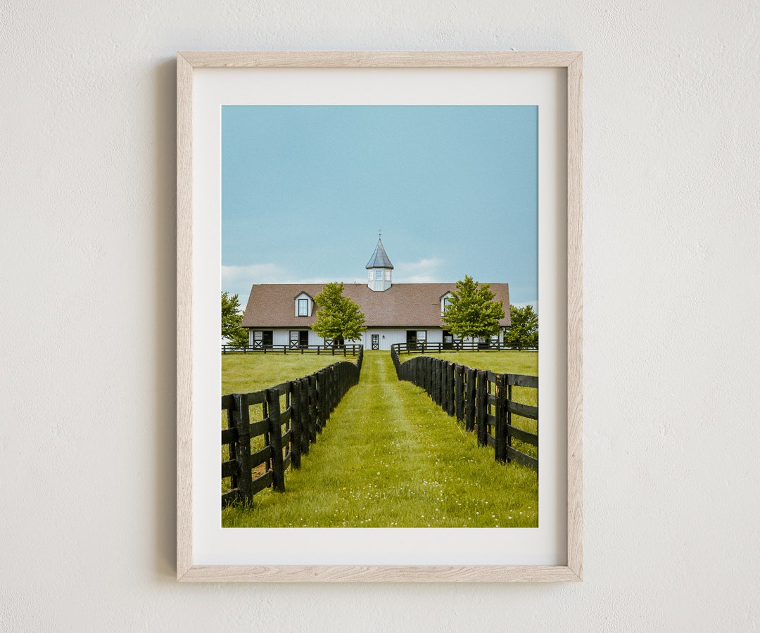 Kentucky Photography, Horse Stable Photo, Kentucky Horse Farm Photo ...