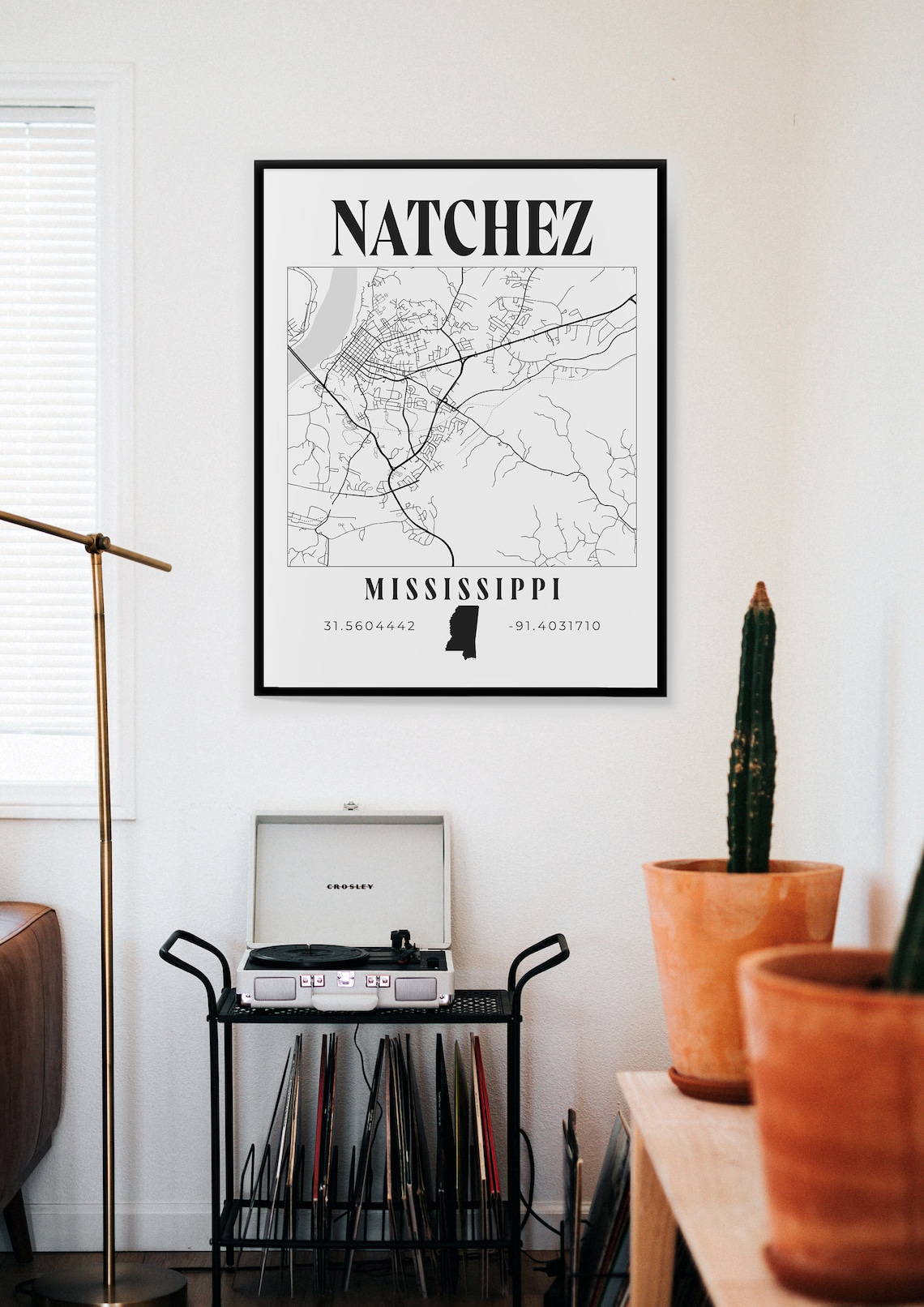 Natchez Mississippi Print Natchez Map Natchez Art - Etsy