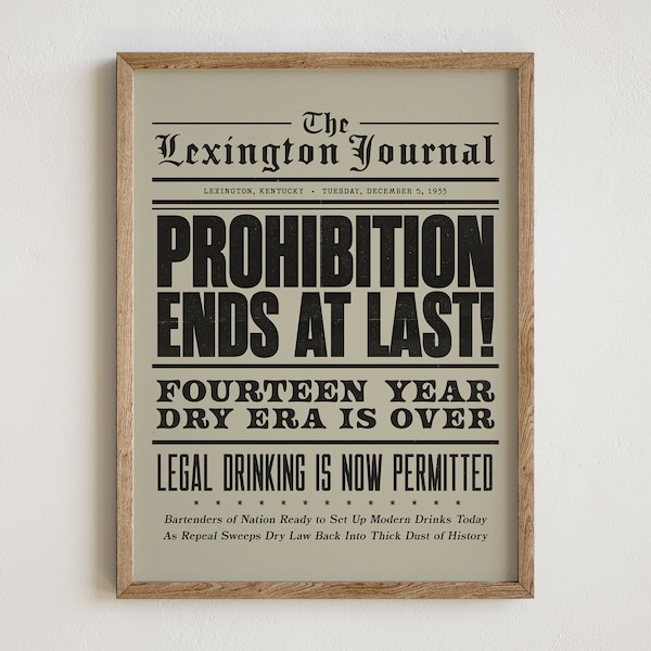 Prohibition - Etsy