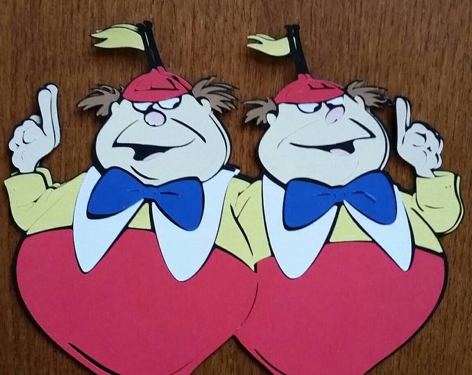 Tweedledum and Tweedledee, Alice in Wonderland Tweedles, Tweedles Die ...