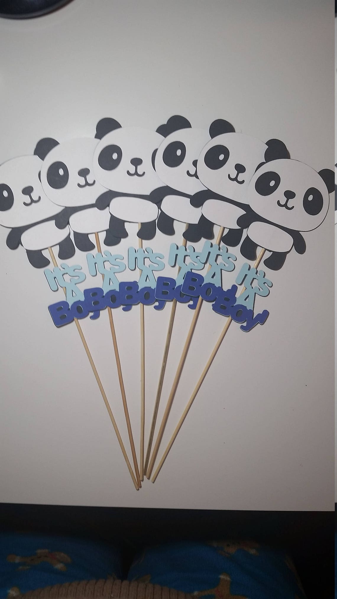 Panda Bear Centerpieces Panda Bear Boy Baby Shower It's - Etsy