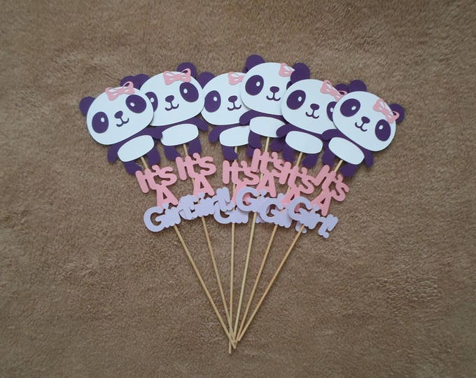 Panda Bear Centerpieces, Panda Bear, Girl Baby Shower, IT'S A GIRL ...