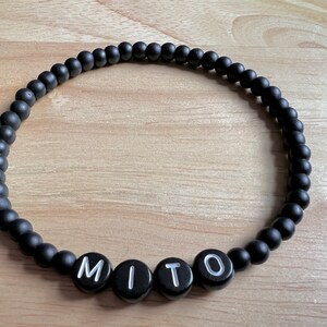 Mito Bead Stretch Bracelet - Etsy
