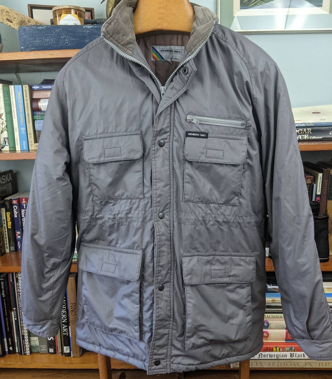 Vintage 1980s MEMBER'S ONLY Winter Jacket Size 20 MEDIUM - Etsy