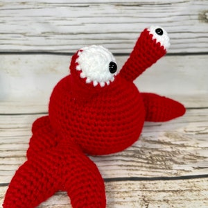 Craig the Crochet Crab Stuffed Animal Toy | Made to Order - Etsy Canada