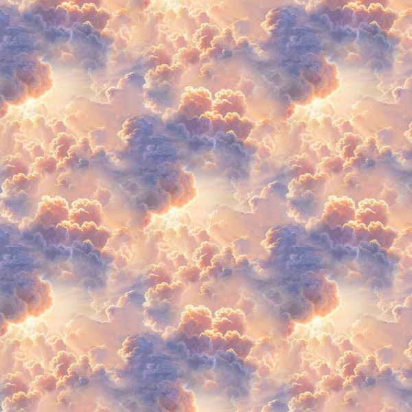 Sunset Fabric - Etsy