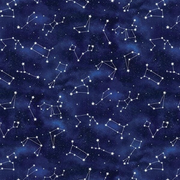 Constellation Fabric - Etsy