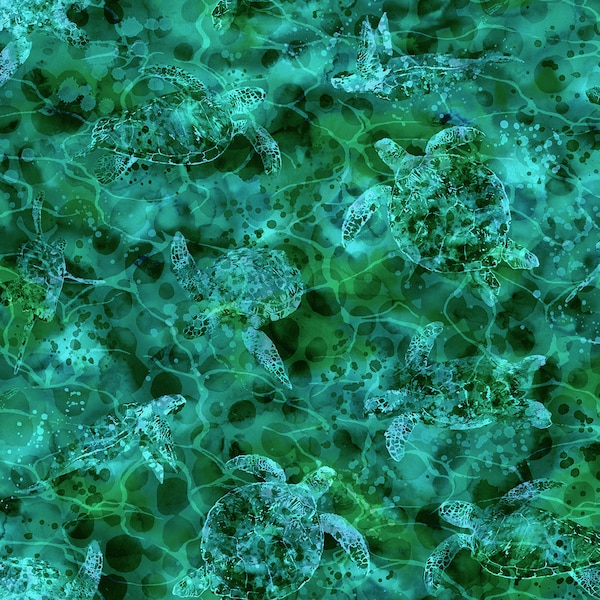 Seaweed Fabric Underwater Emerald Forest by Ceciliamok Emerald Seaweed ...