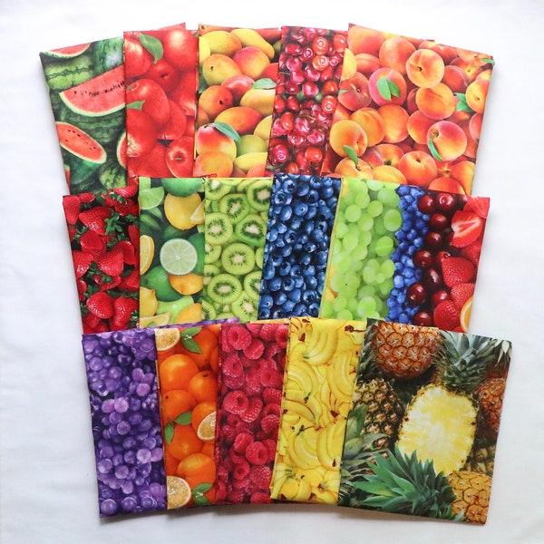 Fruit Fabrics - Etsy