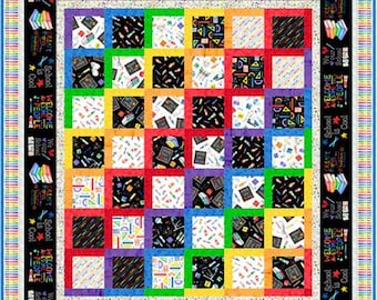 School Quilt Pattern | Etsy