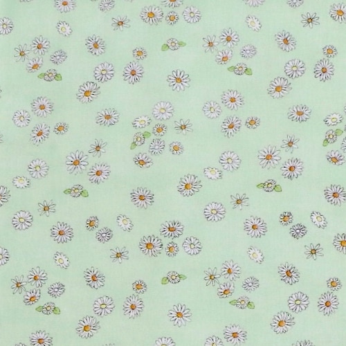 Daisy Print Cotton Fabric Pink Daisies 100% Cotton Sold by | Etsy