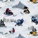 In Motion - Snowmobiles - (looks White but is Pastel Blue) - by ...