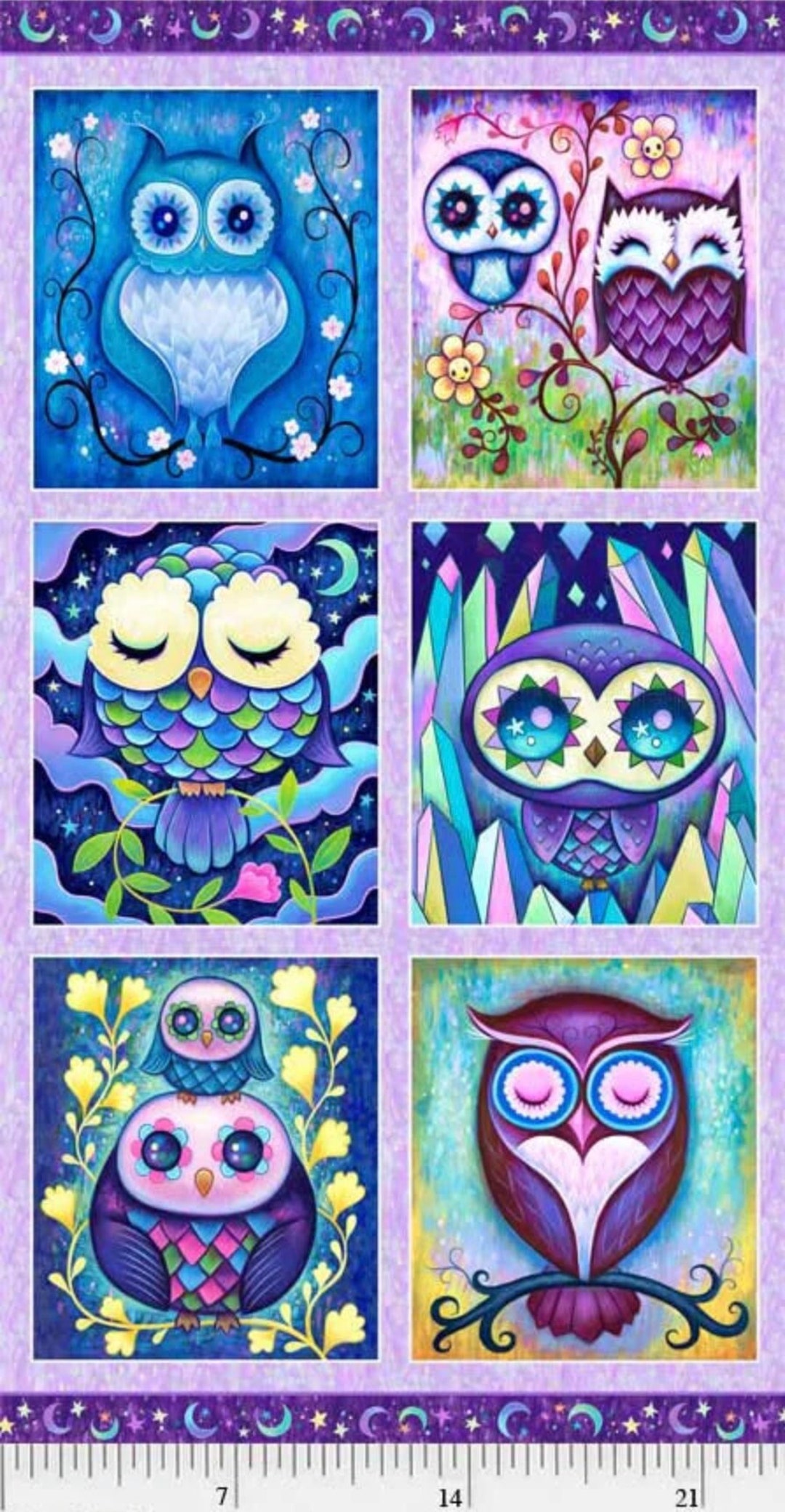 Hootie Patootie - 2/3 Yard Panel - Pattern # HPAT 5302 PA - Designed by ...