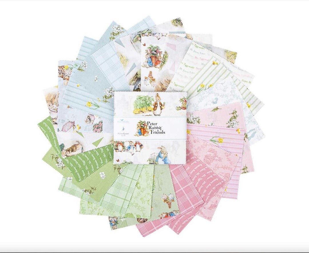 Peter Rabbit™ & Friends 10 Stacker 10-15860-42 by Riley Blake 100% ...