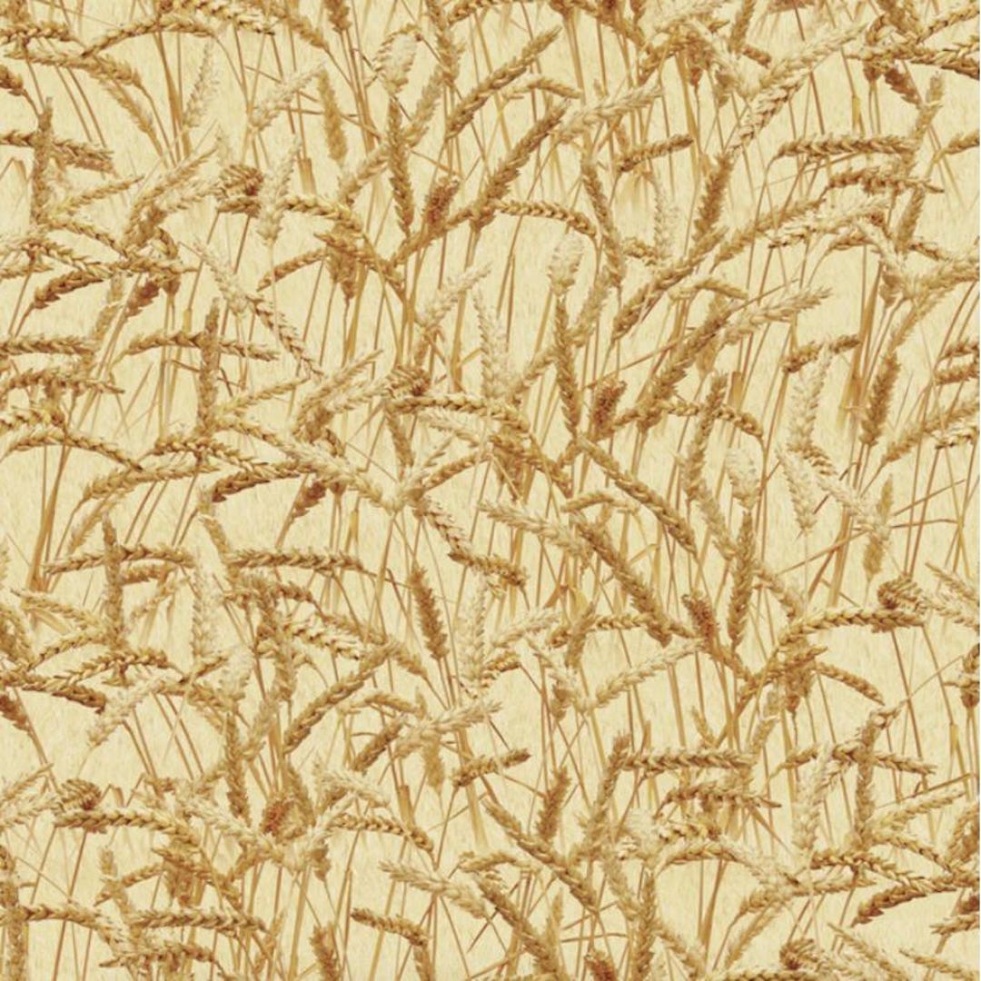 Farm Machines II Wheat - #1093O - by Kennard for Quiltex - 100% Cotton ...