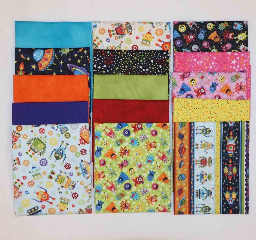 15 Piece Fat Quarter Bundle - LAUNCH PARTY - by Paintbrush Studio ...