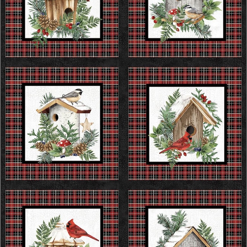 Panel 6 Blocks Fabric - Etsy UK